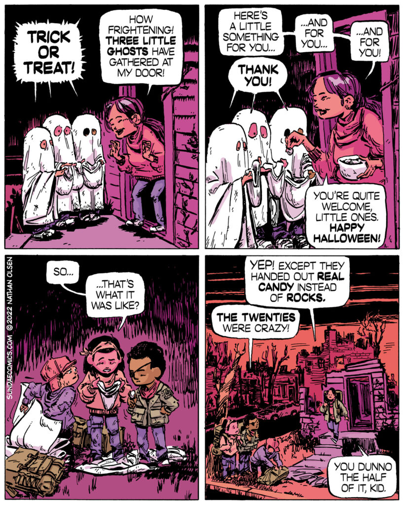 Three Little Halloween Ghosts | Sundae Comics